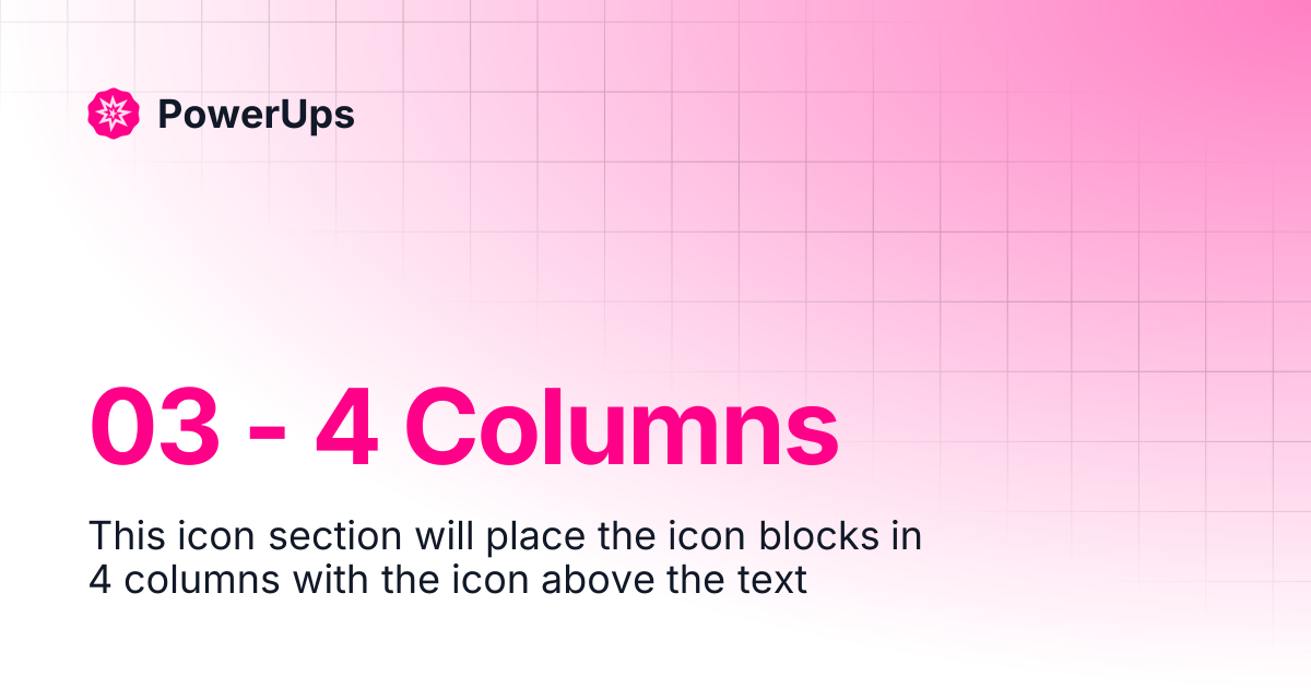 03 - 4 Columns | Kit | PowerUps